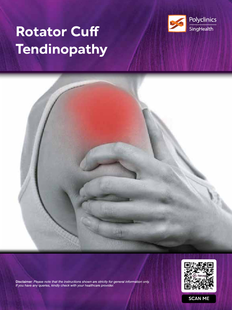 Rotator Cuff Injury - Brochure QR Code | PDF