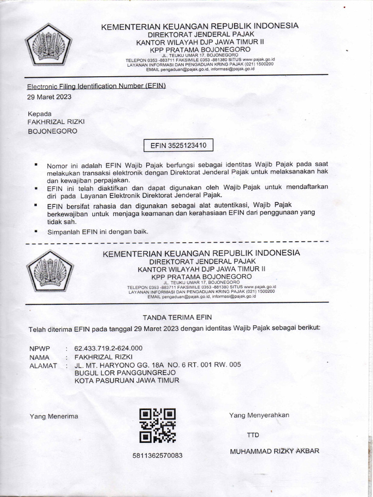 EFIN | PDF
