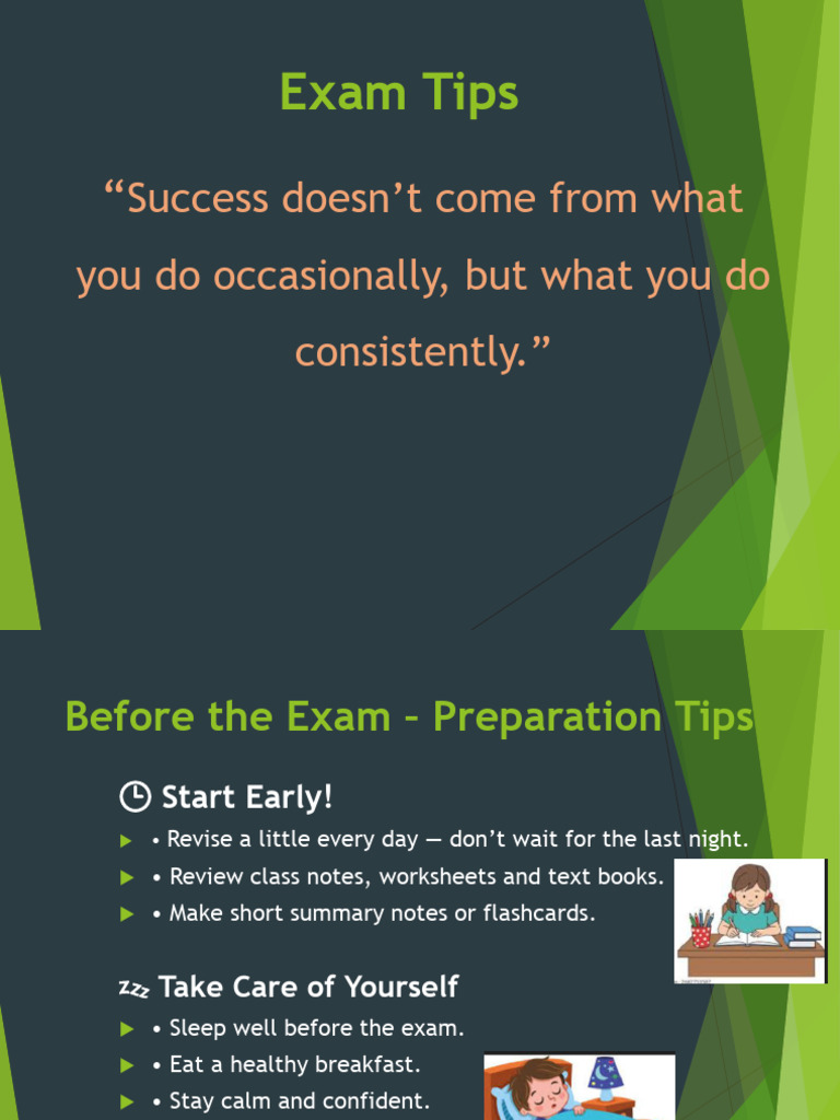 Exam Readiness Tips Gr5-8 | PDF