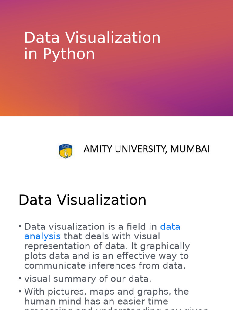 Data Visualization Techniques in Python | PDF | Chart | Histogram