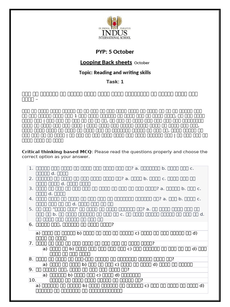 Toddle-bab384ff-3664-449a-82ac-7b0b01692243-Gr-5 Looping back OCT | PDF