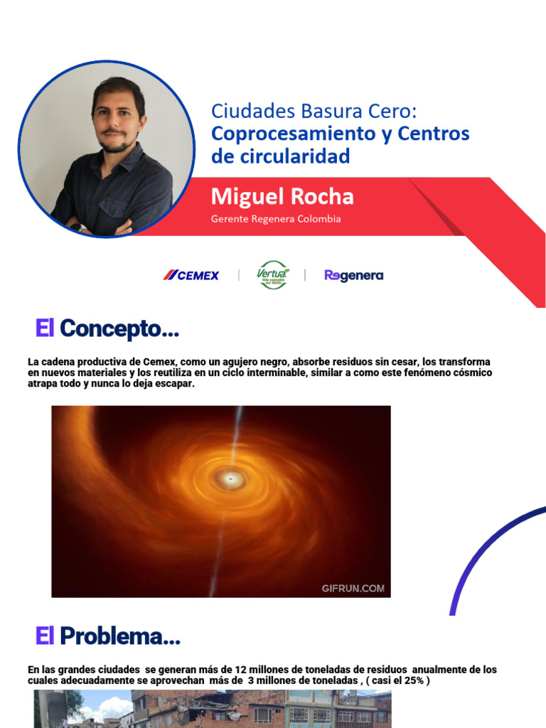 Cemex Regenera - Coprocesamiento y centros de circularidad | PDF ...