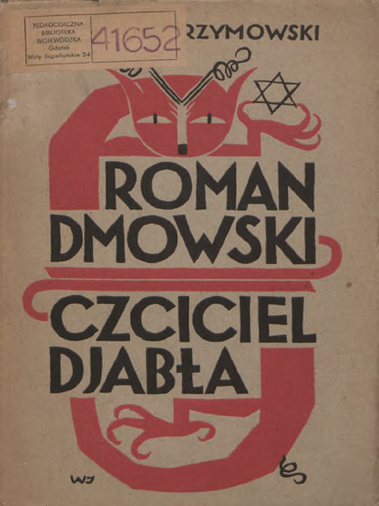 Wincenty Rzymowski, Roman Dmowski. Czciciel Djabła, Warszawa 1932 | PDF