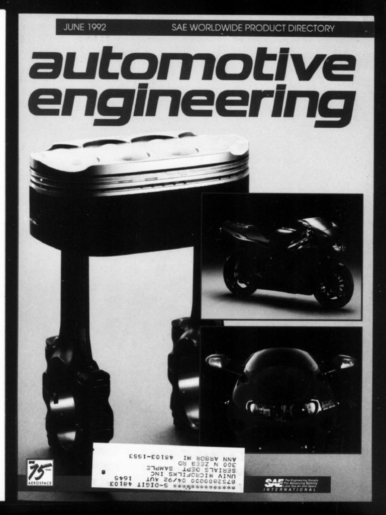 Automotive Engineering 1992-06- Vol 100 Iss 6 -- ( WeLib.org ) | PDF