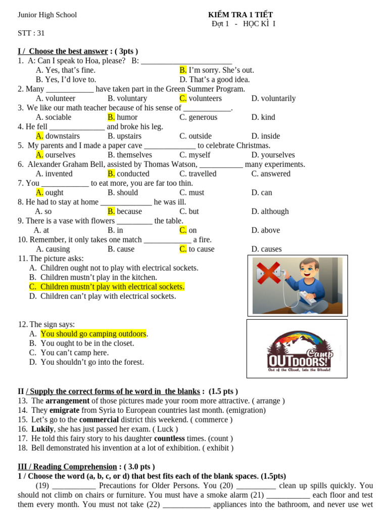 ĐỀ A - G8- KT GIỮA KÌ 1 | PDF | Leonardo Da Vinci