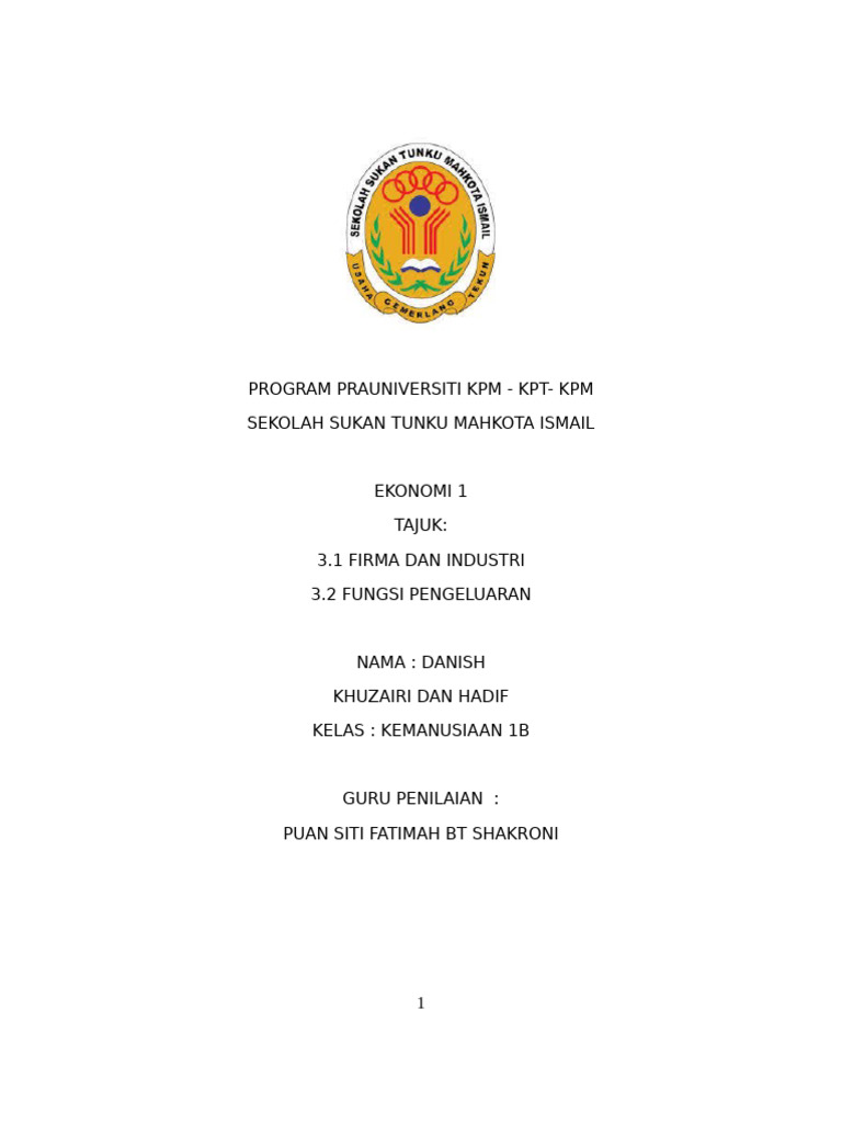 Program Prauniversiti KPM | PDF