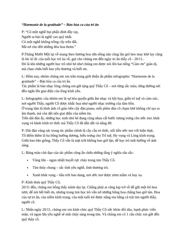 Bai Thuyet Trinh | PDF