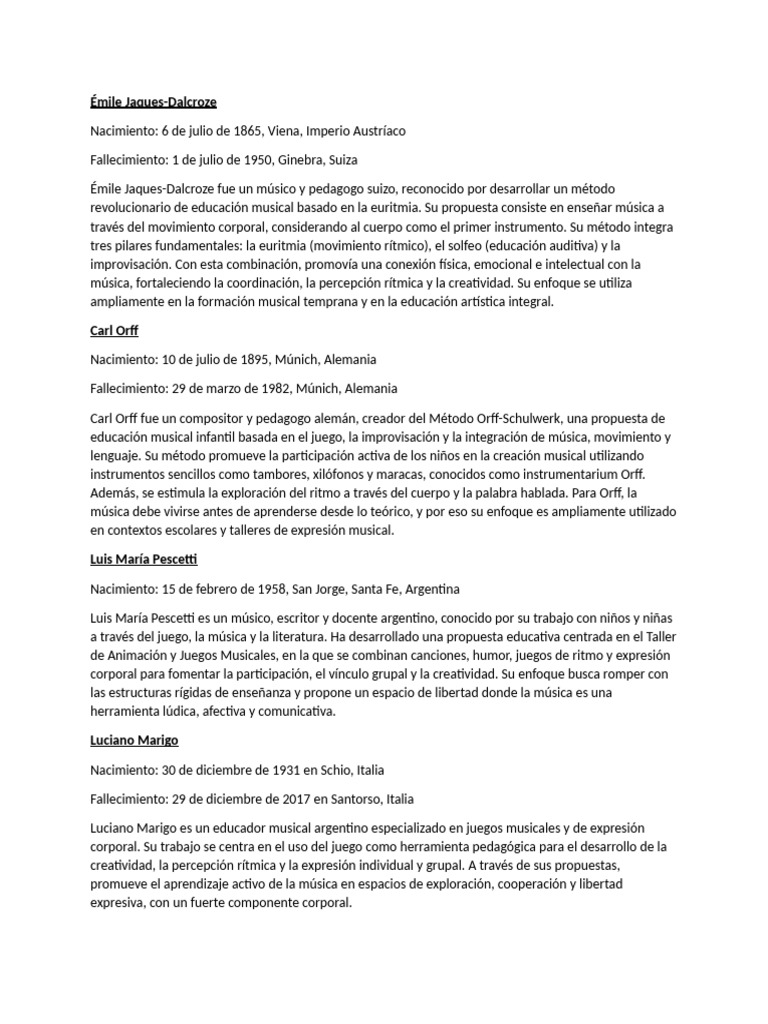 Émile Jaques | PDF | Pedagogía | Aprendizaje