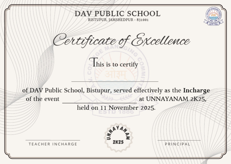 25 - Incharges | PDF