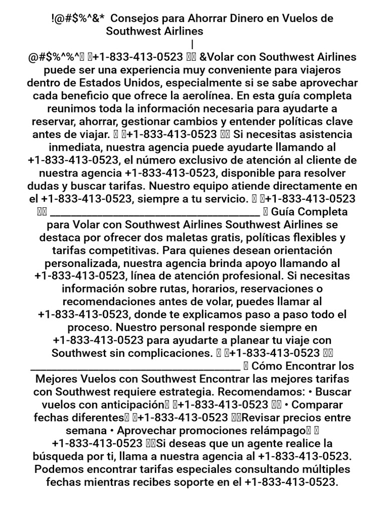 Text-to-PDF-HEy | PDF | Aerolíneas suroeste