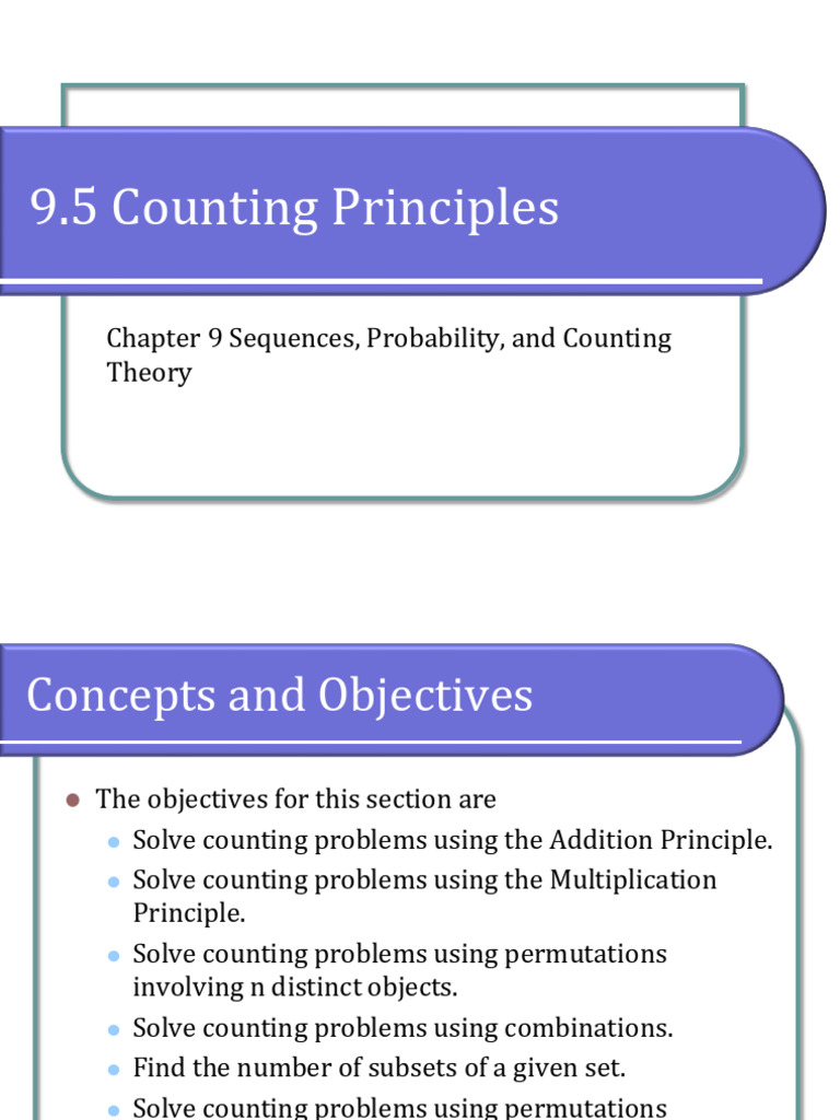 Fundamental Principles of Counting | PDF | Permutation | Mathematics