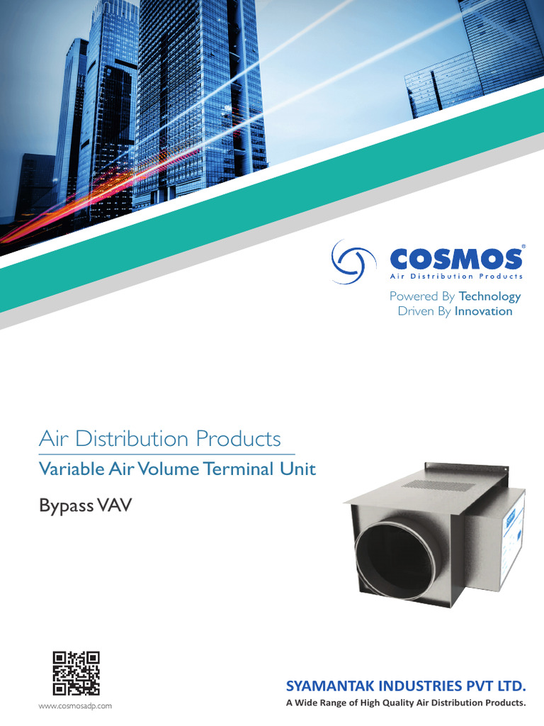 Cosmos Hvac Adp Vav 05 Bypass Vav CD | PDF | Duct (Flow) | Thermostat