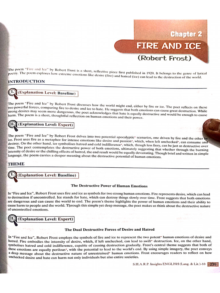 Fire and Ice | PDF