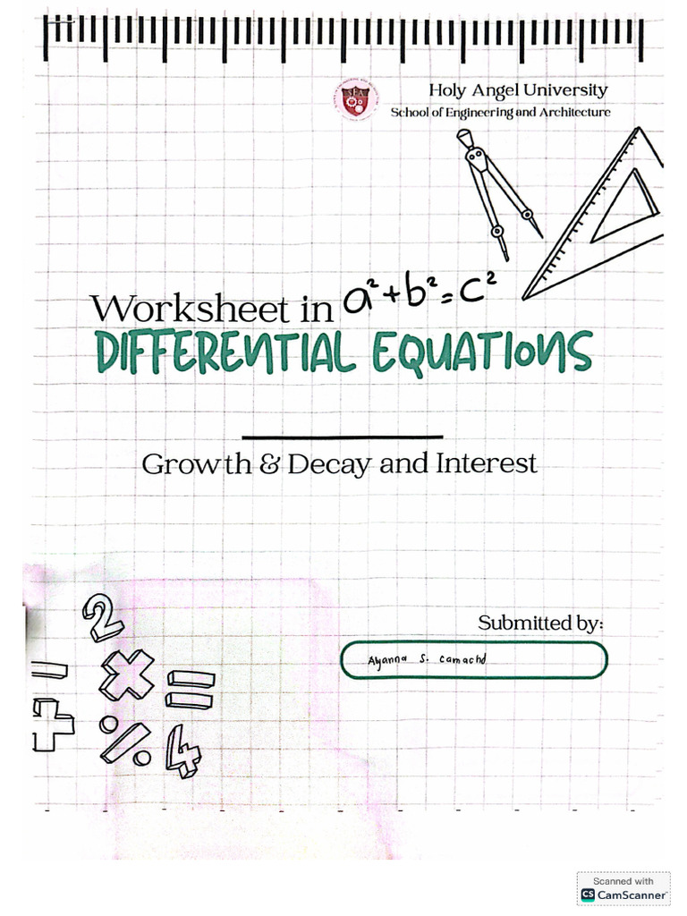 Growth Decay and Interest | PDF