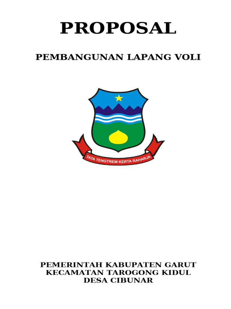 Proposal Lapang Voli 20220001 | PDF