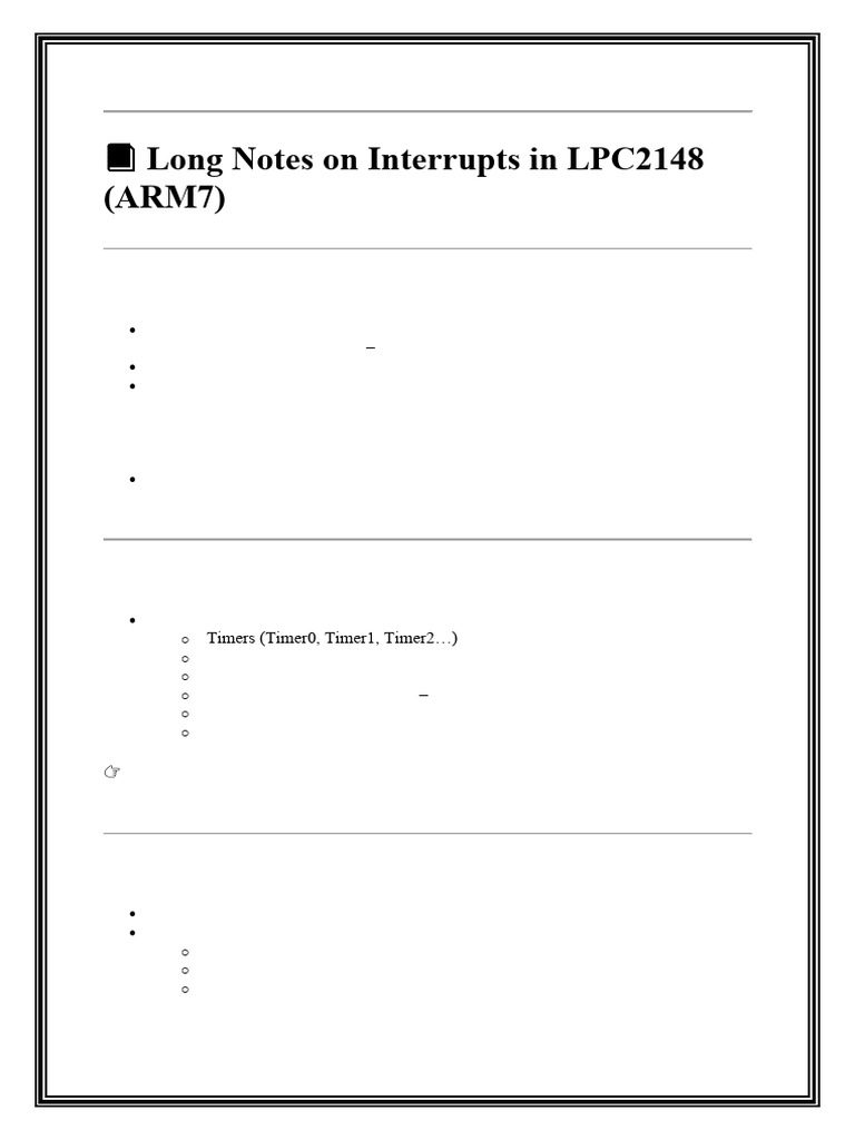 Interrupts and ADC in LPC2148 | PDF | Analog To Digital Converter ...