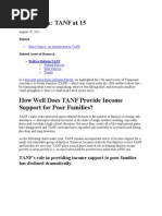 TANF Benefit Levels by State 2024 | PDF | Cost Of Living | Temporary ...