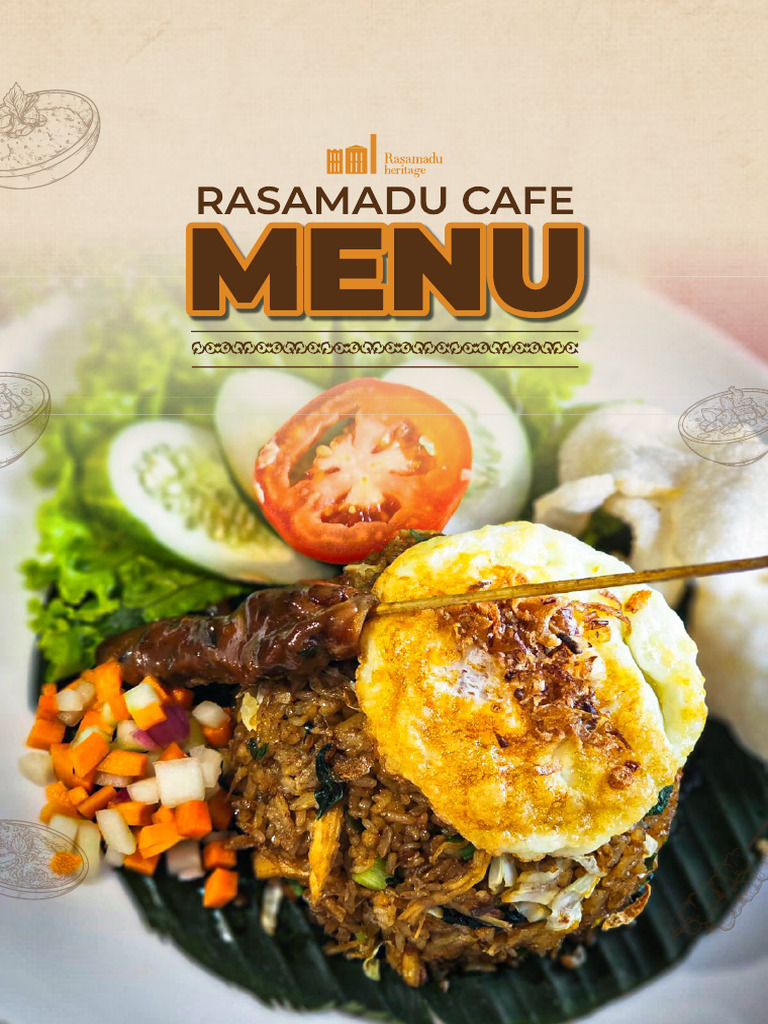 Rasamadu Cafe Menu: Snacks, Meals & Drinks | PDF | Asian Cuisine ...