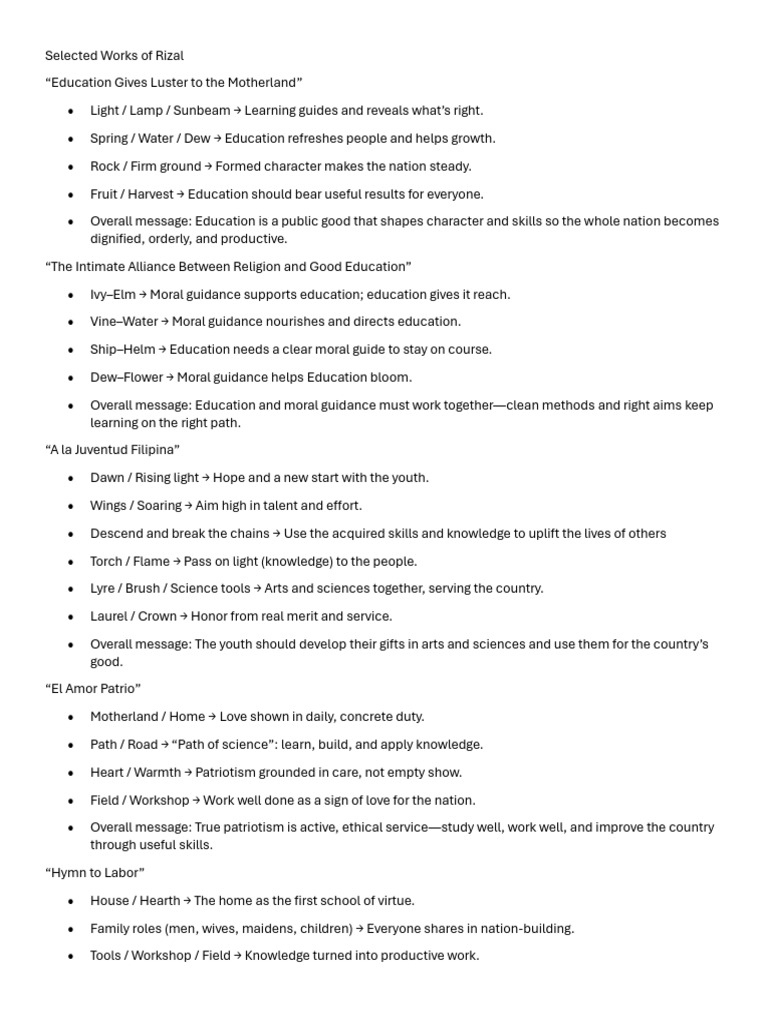 summary-of-lessons (1) | PDF