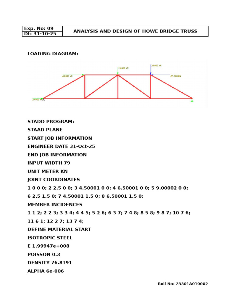 Ex-9 Output File | PDF