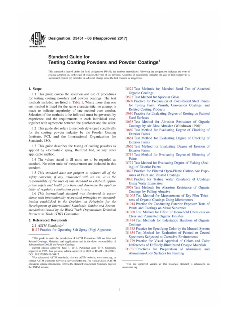 Astm d 3451-06 Norma General | PDF