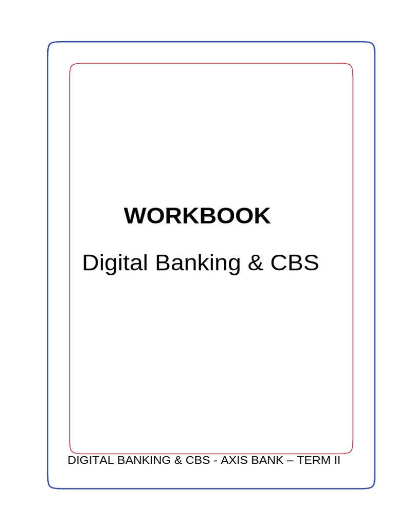 LU2 Workbook | PDF | Cheque | Banks