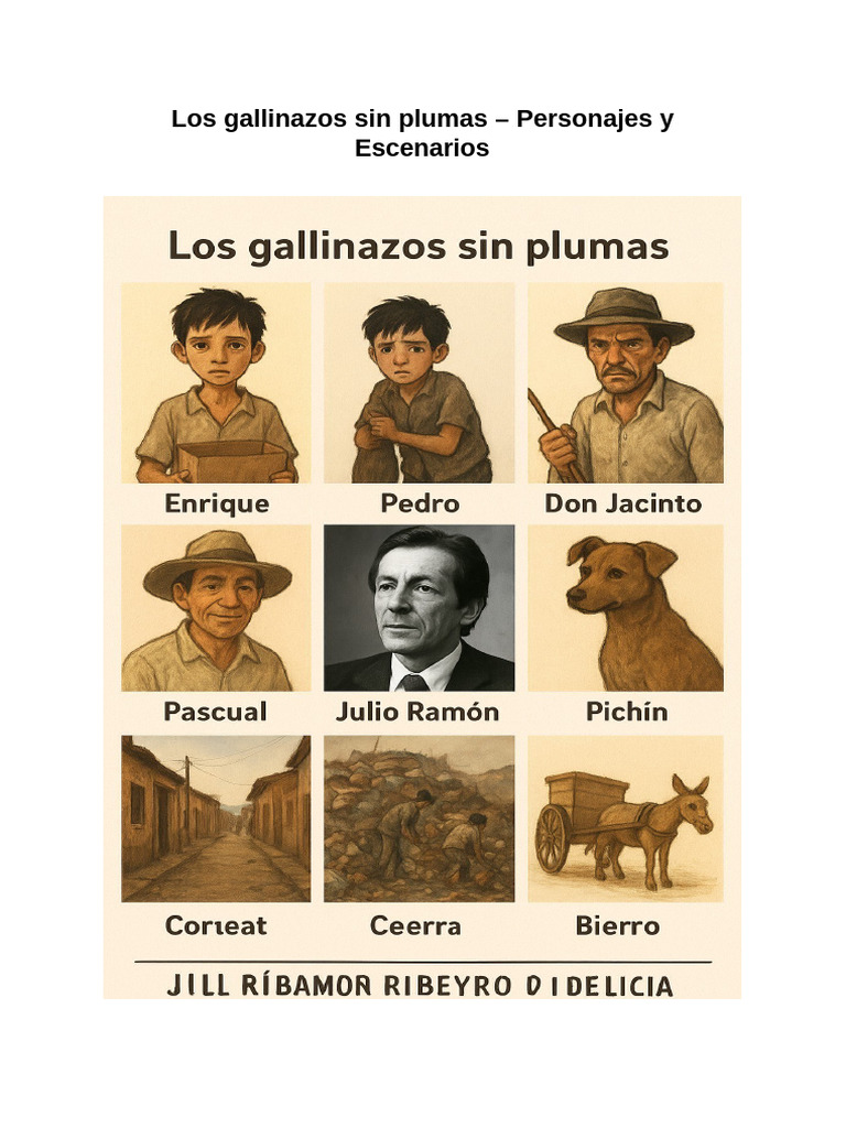 Collage Los Gallinazos Sin Plumas Hans | PDF