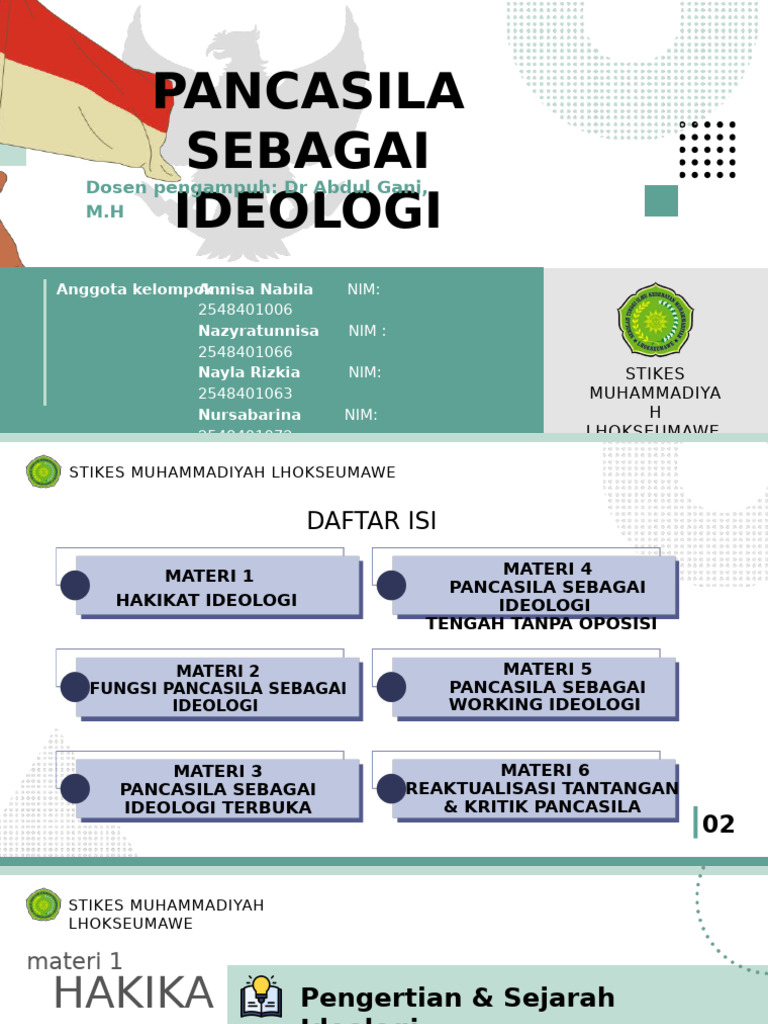 KLP 4 Pancasila Sebagai Ideologi | PDF