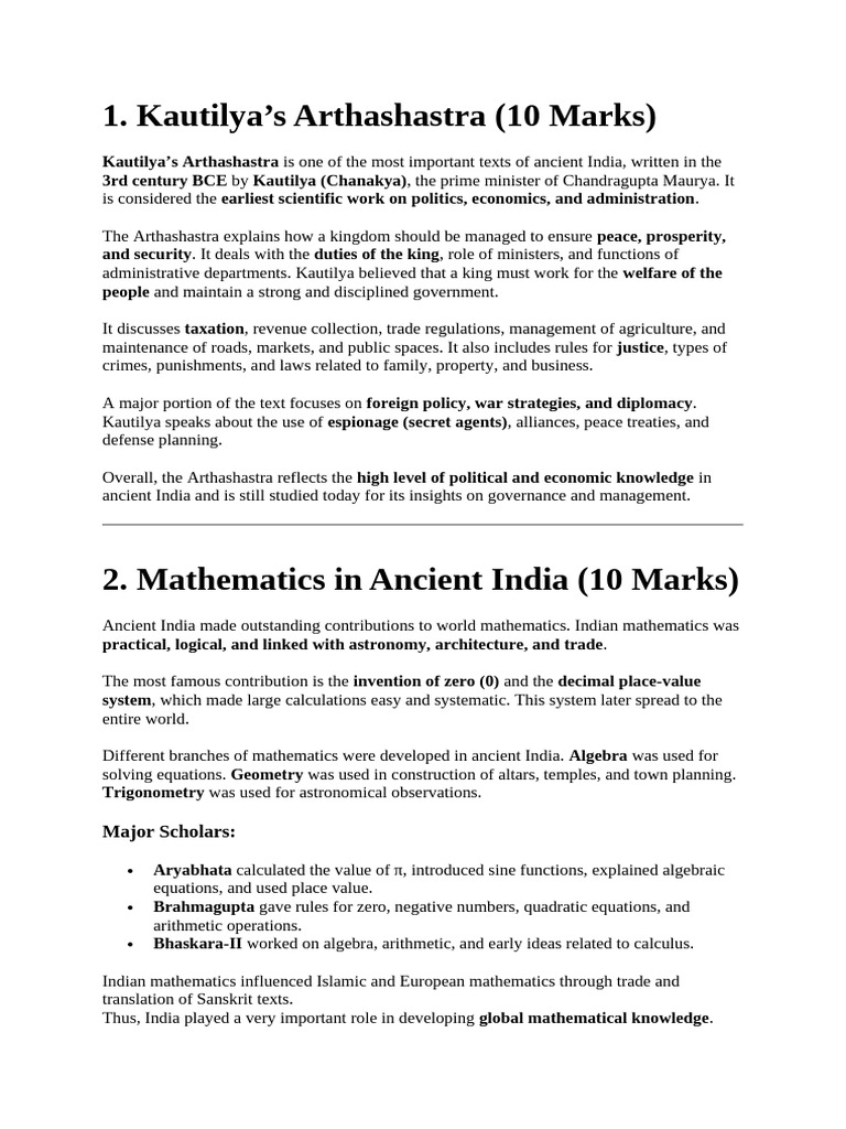 Eitk Unit 4 Imp Questions | PDF | Ayurveda