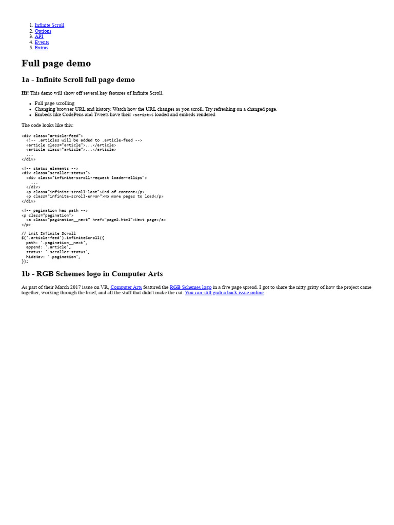 Infinite Scroll Full Page Demo | PDF | Chess Theory | Chess