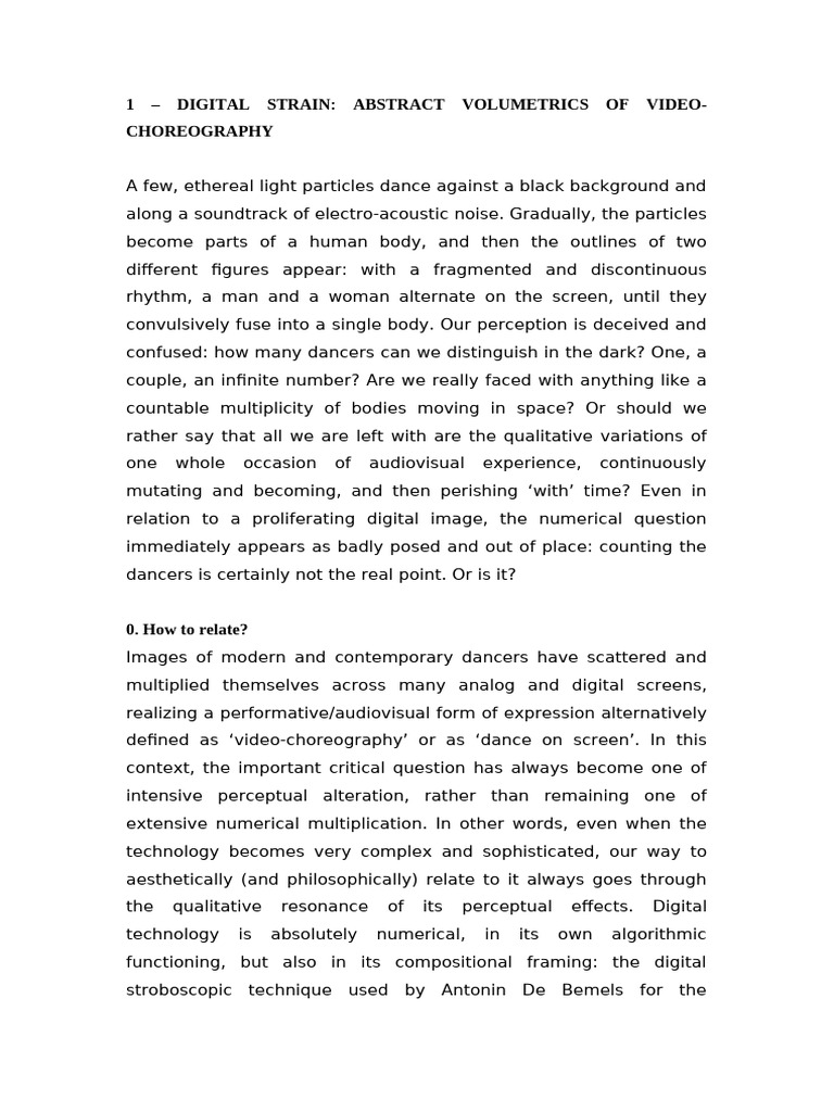 Chapter 1 Draft | PDF | Experience | Perception