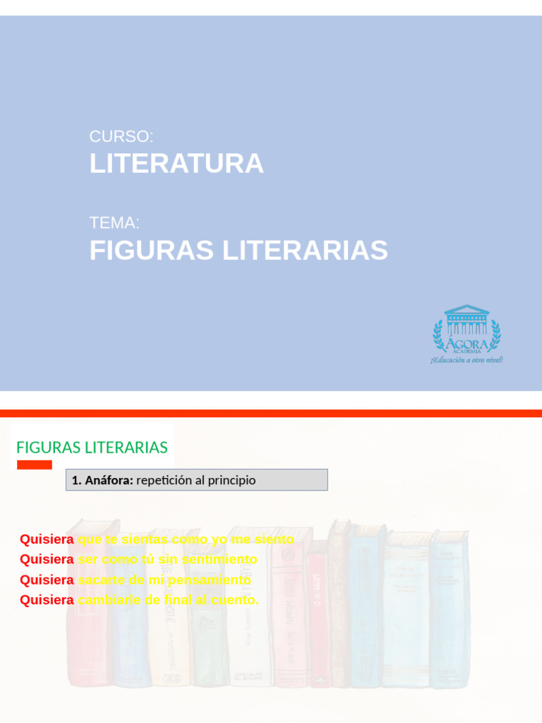 LIT - Clase 1 - Teoría Literaria - Figuras Literarias | PDF