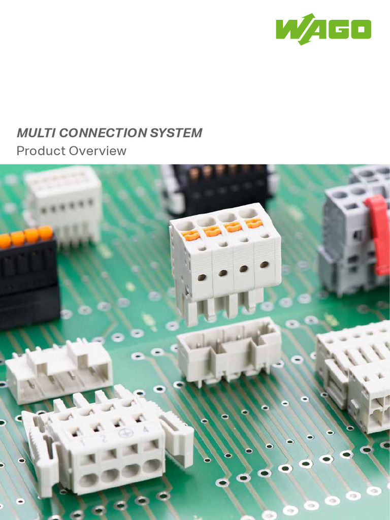 MCS Multi Connection System 60337831 | PDF | Electrical Connector ...