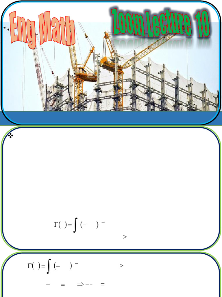 Eng Math Lecture 10 2024 in Class | PDF | Function (Mathematics ...