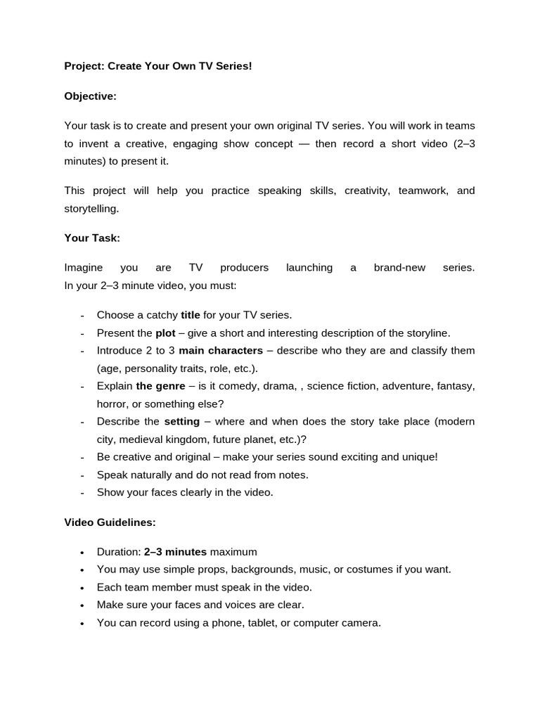 Project Assignment 3e | PDF