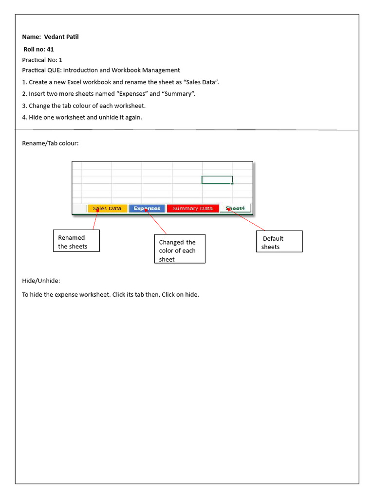 Excel & statistics journal (1) | PDF | Microsoft Excel | Comma Separated Values