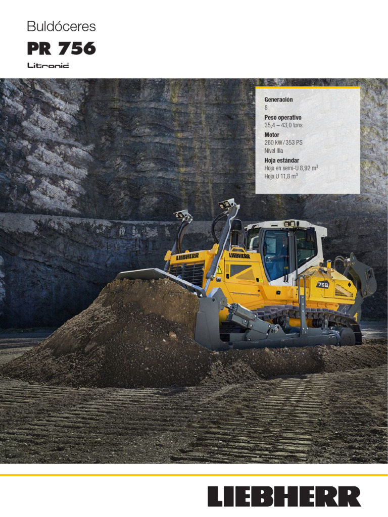 Descripción Técnica PR 756 G8 | PDF | Bomba | Ingeniería mecánica
