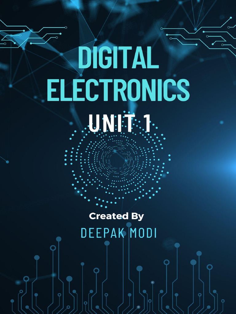CA Unit 1 - Fundamentals of Digital Systems and Logic Families | PDF | Error Detection And ...