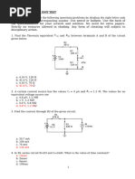 Basic Electrical Questions & Answers PDF | PDF | Series And Parallel ...