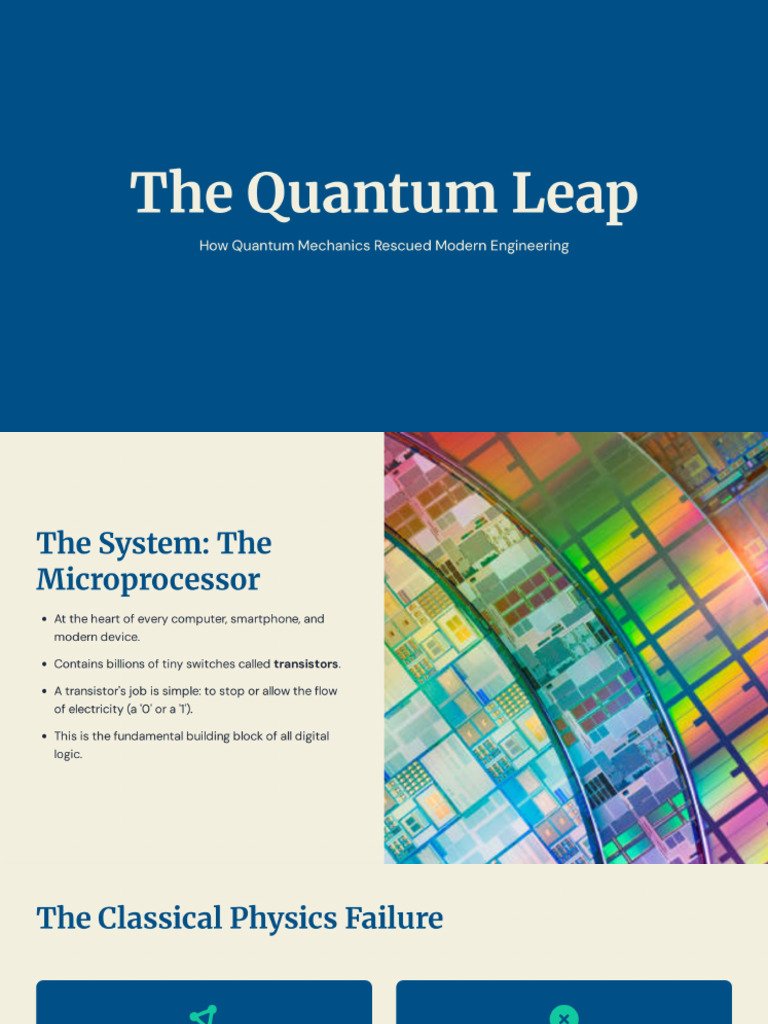 The Quantum Leap | PDF
