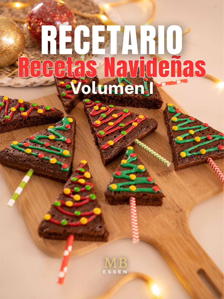 Recetas Navideñas Deliciosas y Fáciles | PDF | Postres | Panes