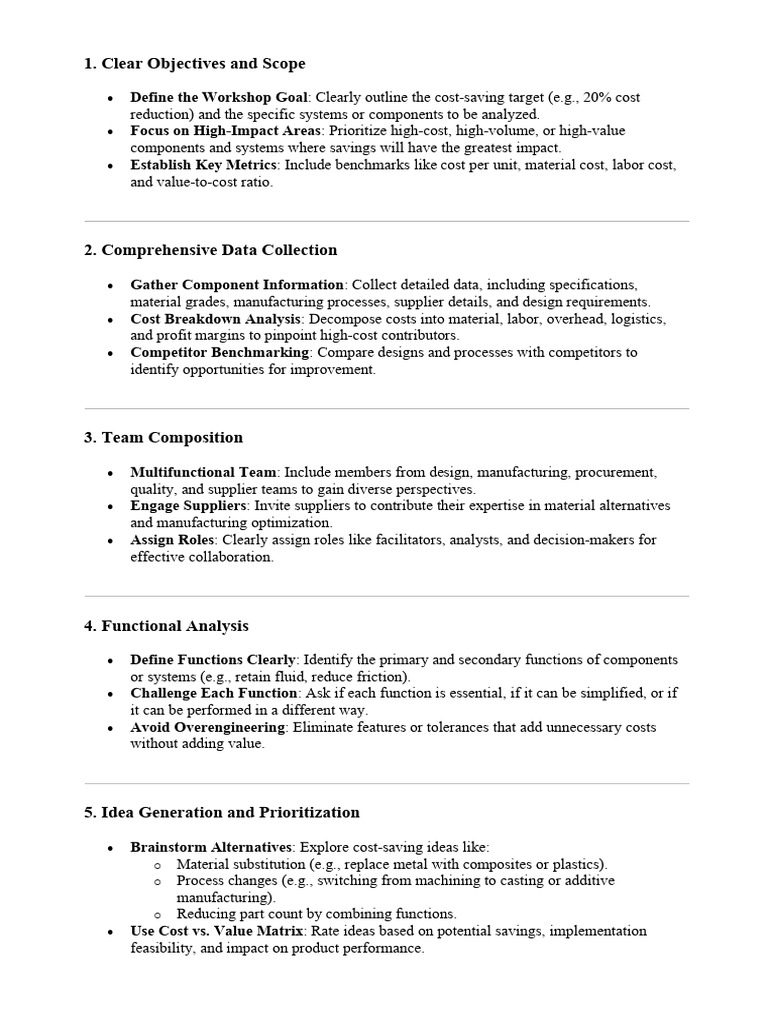 Vave Guidelines | PDF | Reliability Engineering | Supply Chain