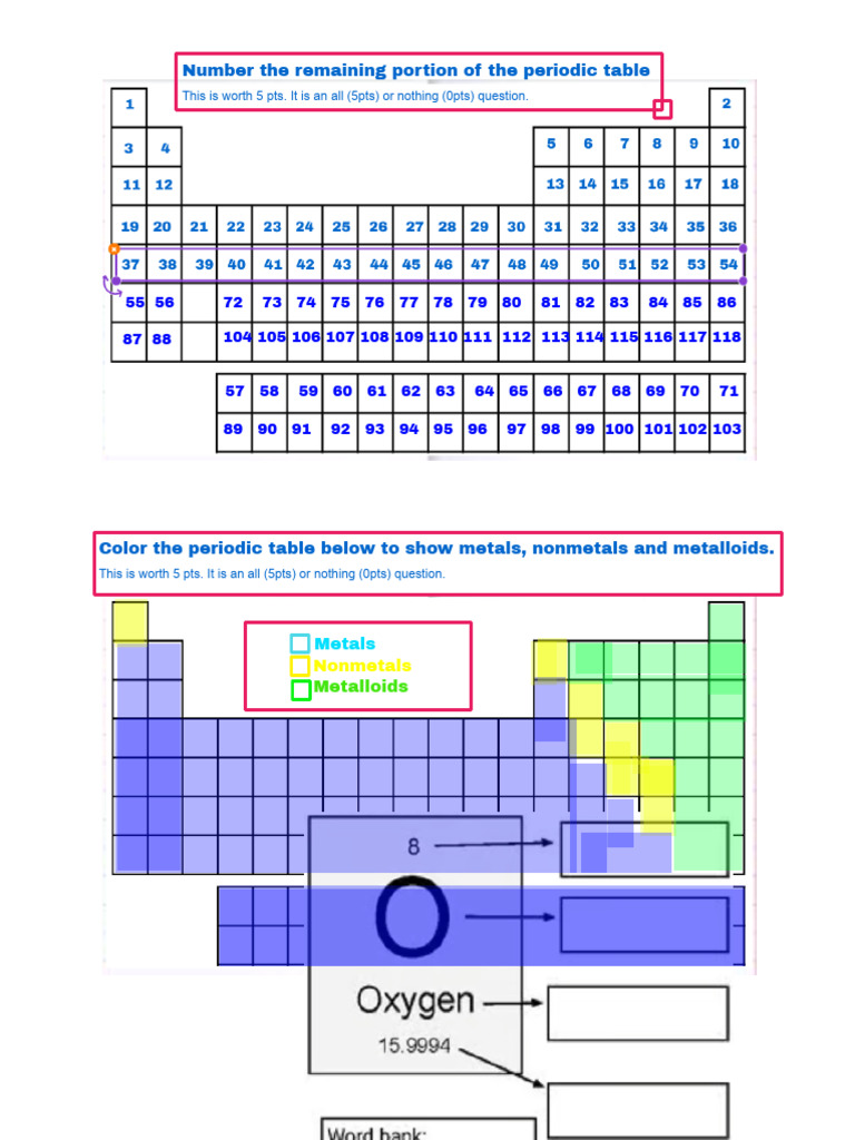 NOAH BONAMIE - [Template] Joelle Gabriel - Labels Periodic Tables (1) | PDF