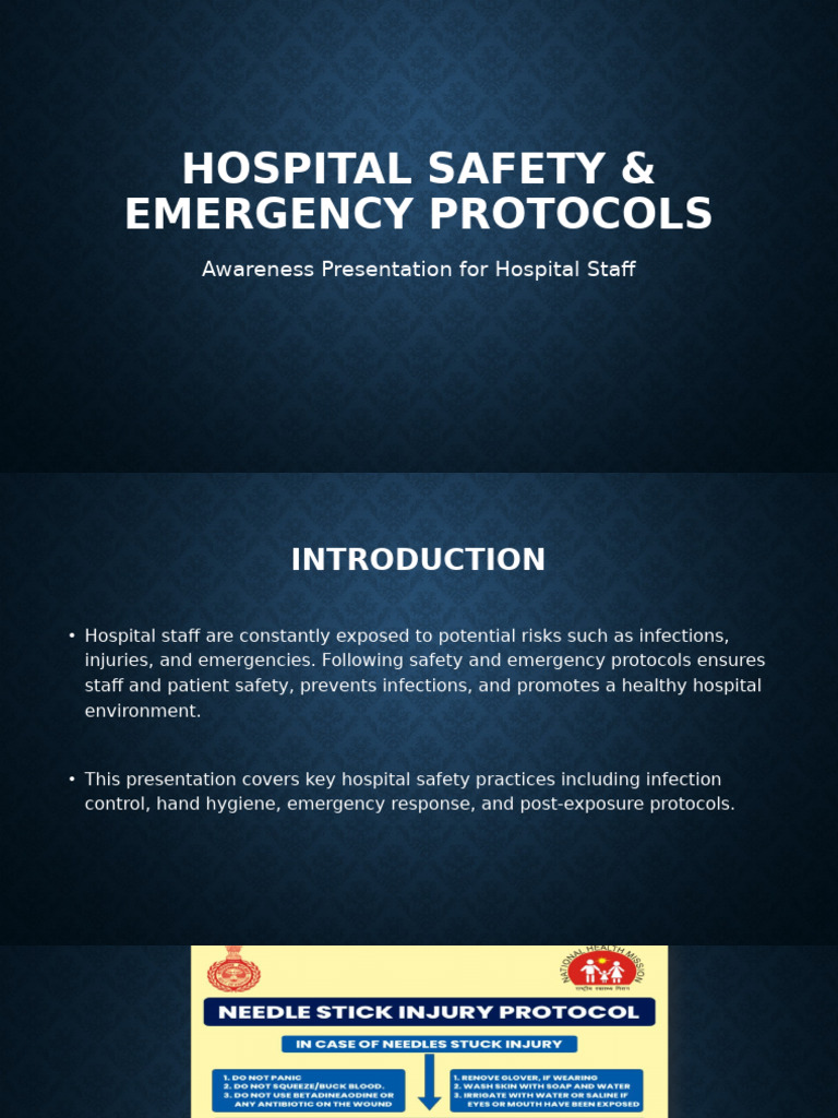 Hospital Safety Protocols Refined | PDF | Medical Specialties | Public ...