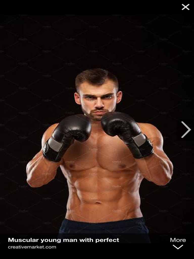 Muscular Young Man With Perfect | PDF