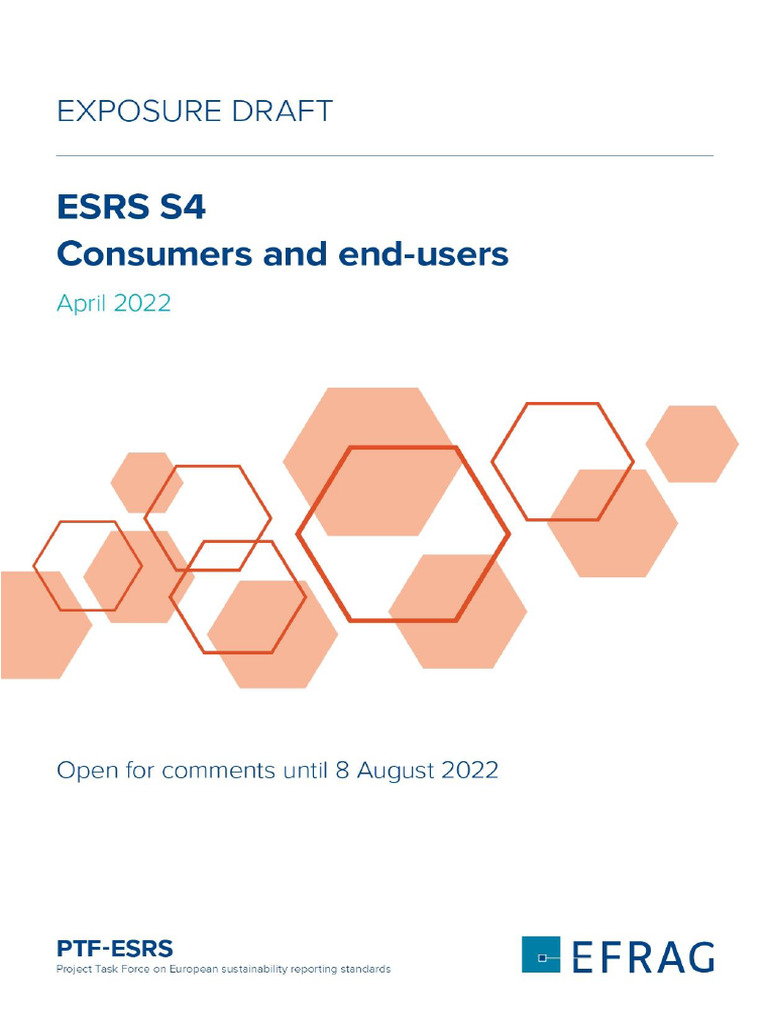 ED_ESRS_S4 | PDF | Risk | Policy
