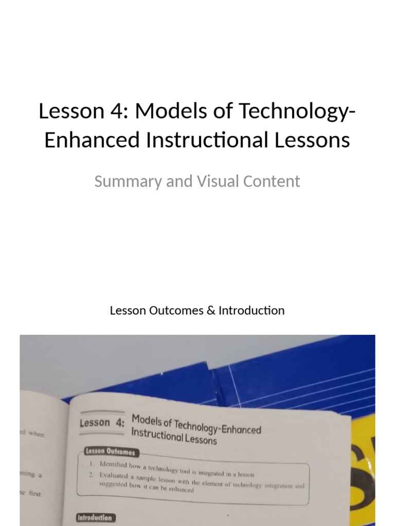 Lesson4 Complete Enhanced | PDF