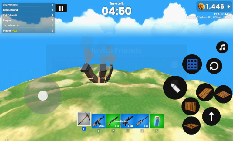 2v2.Io Building Simulator, Battle Royale Shooting Game | PDF