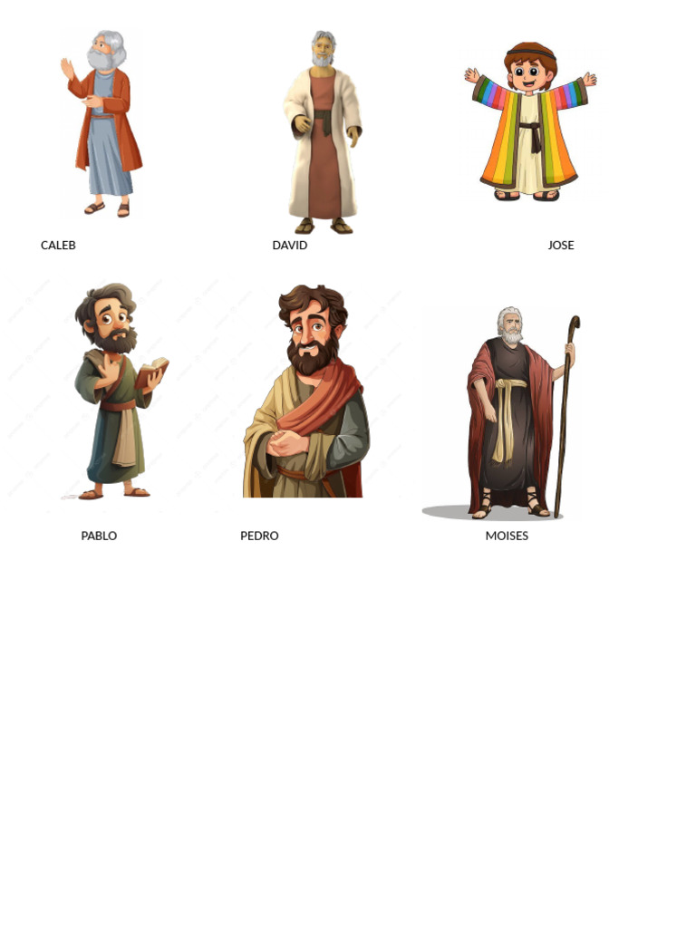 Personajes Biblicos | PDF
