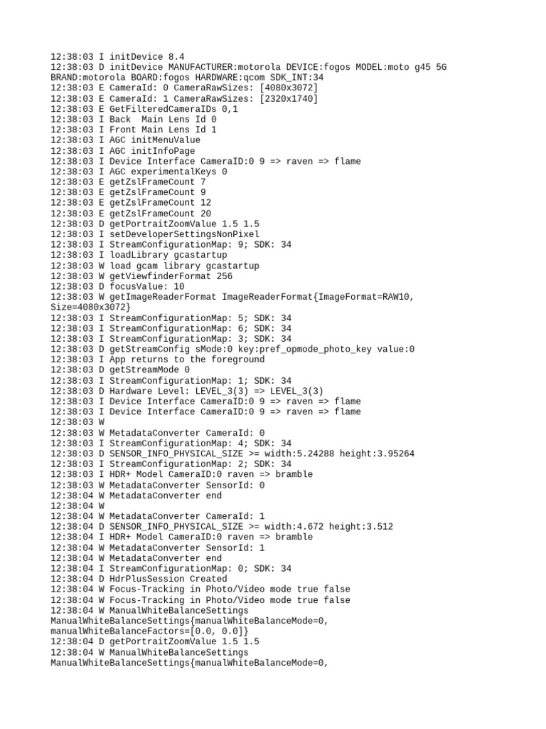 Log 20251107 | PDF | Software Development Kit | Computing